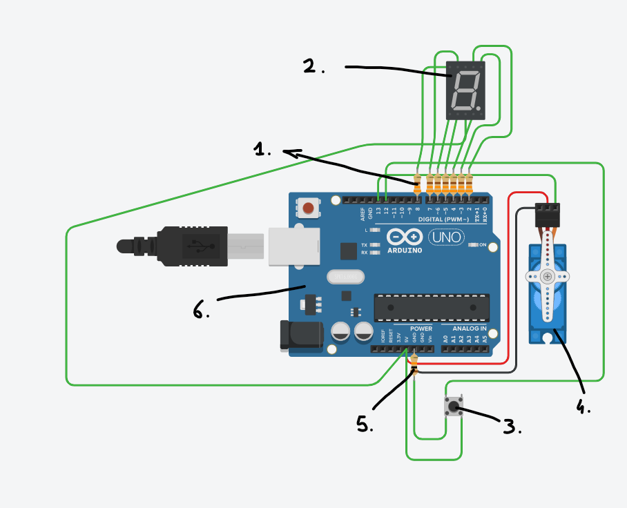 GitHub - RMG-dev/Arduino-ServoSystem: Un servo moteur relié à un Anode ...
