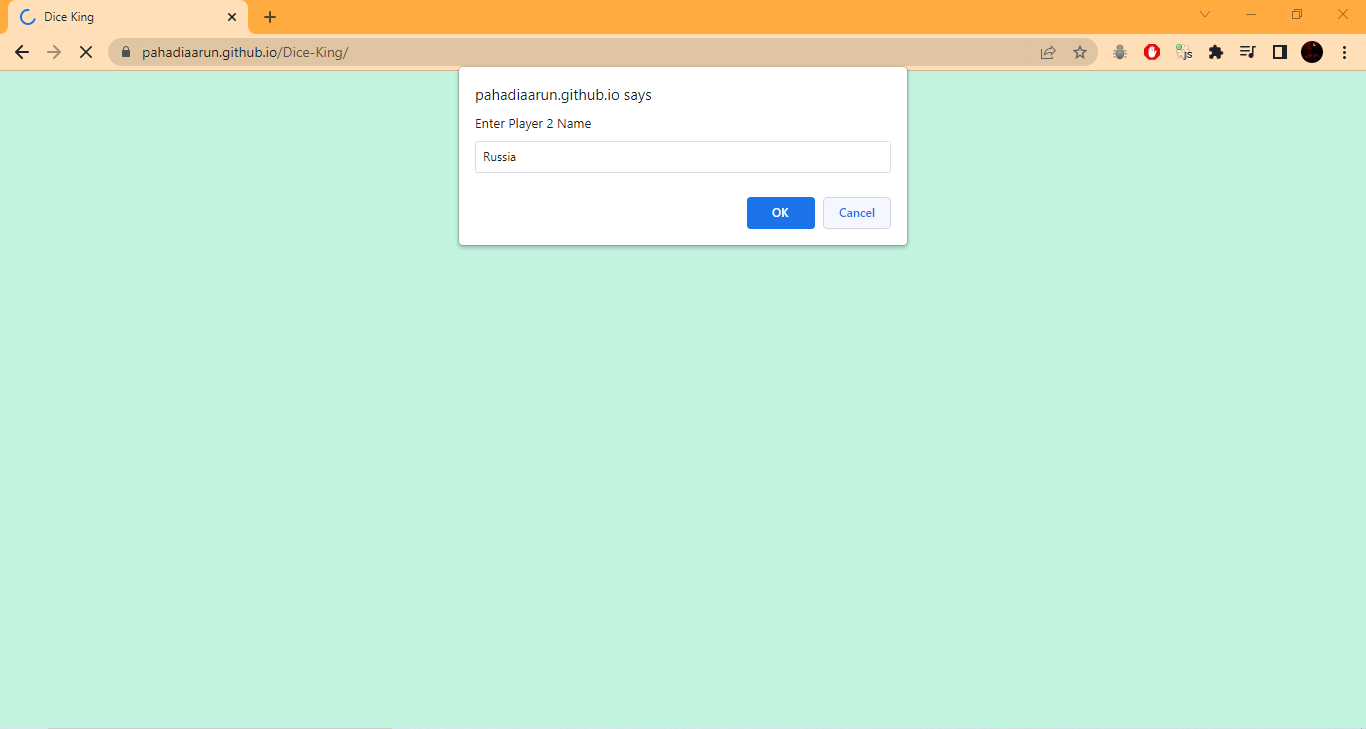 GitHub - pahadiaarun/Dice-King