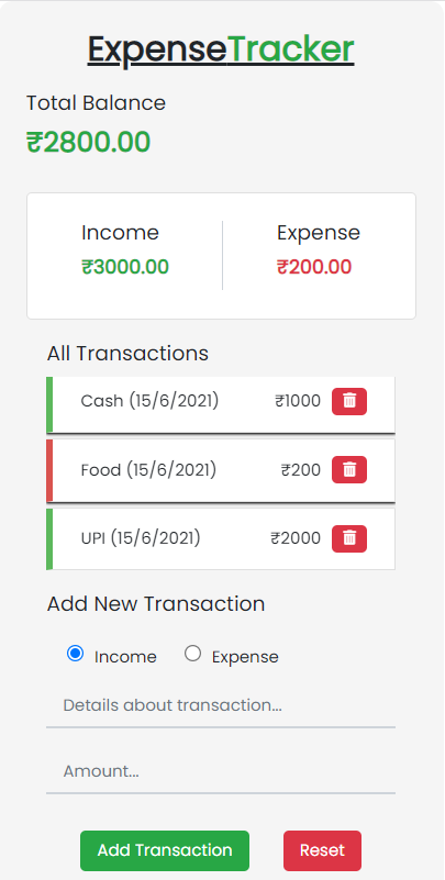 GitHub - sahupratik30/expenseTracker: An application to track all your day-to-day expenses.