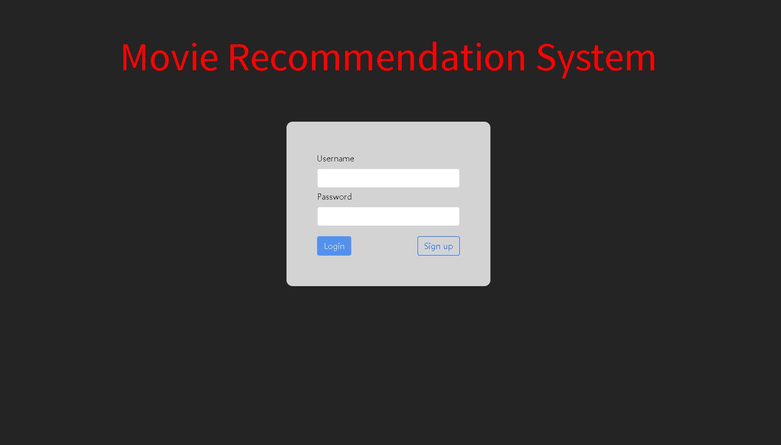 GitHub - KimChanHoLeeJunSung/MovieRecommendationApplication