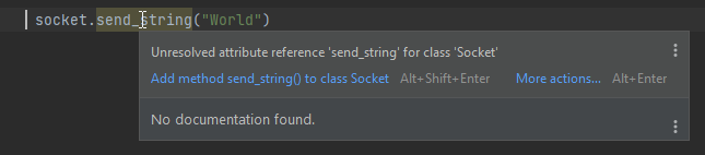 send_string and friends missing from type annotations · Issue #1643 · zeromq/pyzmq · GitHub