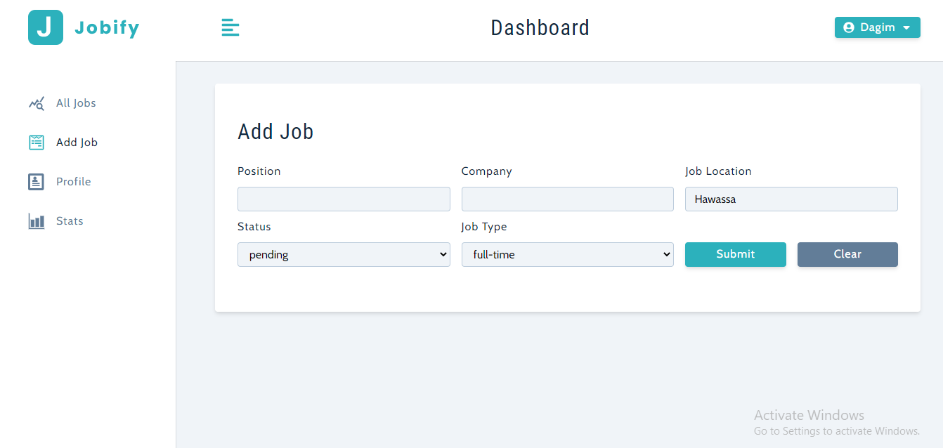 GitHub - dagim-cherinet/JOBIFY-Front-End