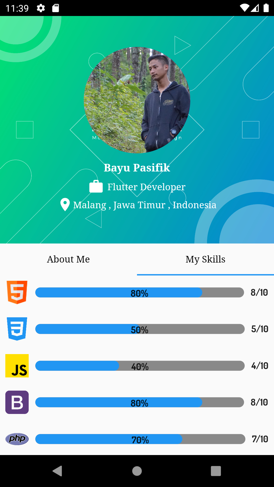 GitHub - Bayu-Pasifik/UI_Profile