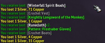 [Winterspring] Winterfall Pathfinder dropping lower level items · Issue ...