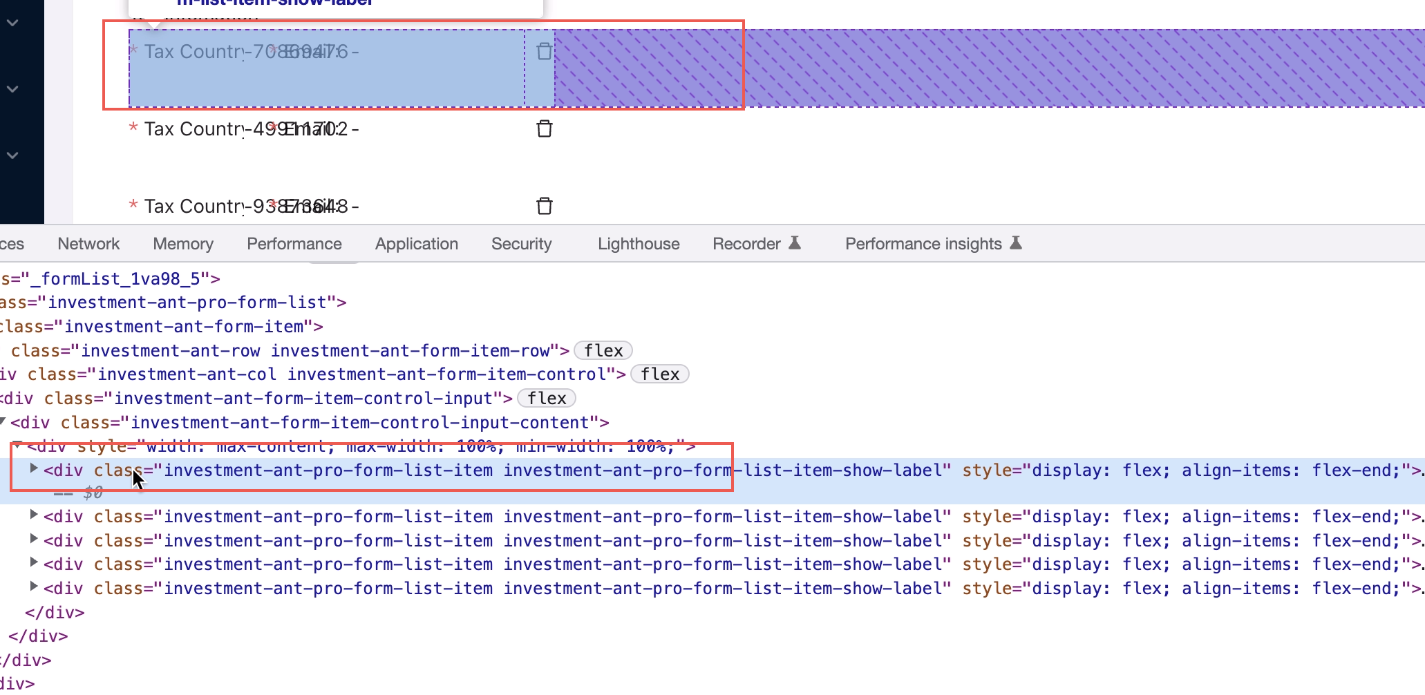 🧐为什么在ProFormList中每一层的Item上包裹了一个div，如何设置这个div的宽度呢？ · Issue #5758 · ant-design/pro-components · GitHub