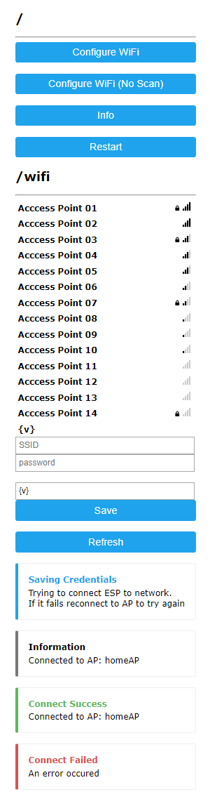 feature templating · Issue #415 · tzapu/WiFiManager · GitHub