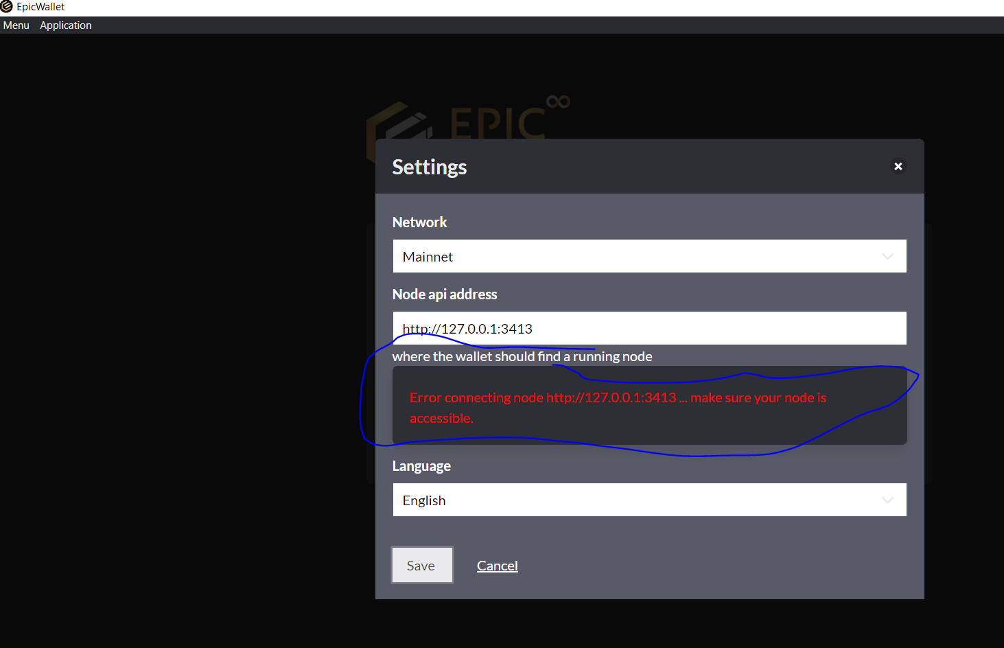 GUI Wallet Should Still Login If Not Connected to a Node · Issue #26 · EpicCash/epic-gui-wallet ...
