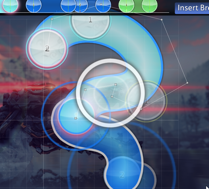 Slider node creation for a completed slider only works if you click ...
