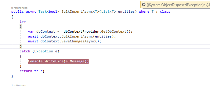 Bulk Insert Async does not insert any record · Issue #642 · borisdj ...