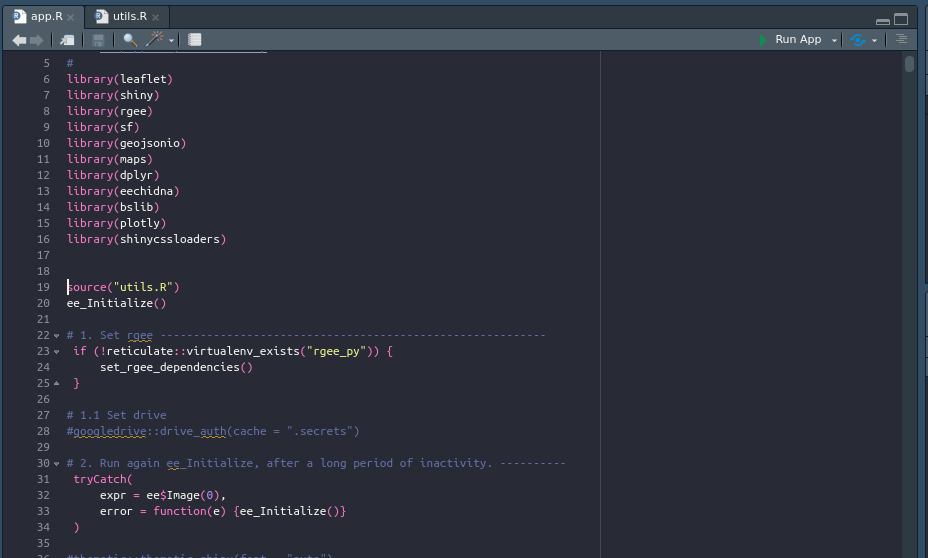 Problems with Rshiny deploy and Rgee · Issue #315 · r-spatial/rgee · GitHub