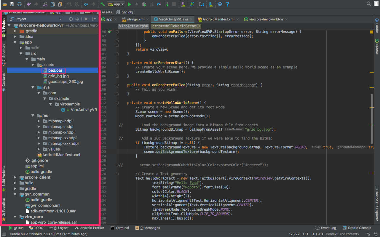 Sample not running · Issue #42 · viromedia/virocore · GitHub