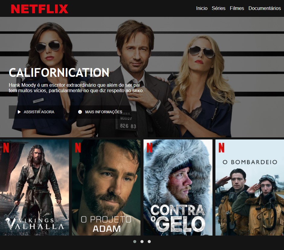 GitHub - fillipemarchi/netflix-clone: Recriando a interface do Netflix