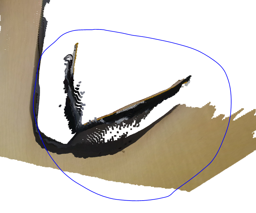 Pointclouds from Azure Kinect rgbd depth image are distorted · Issue #4868 · isl-org/Open3D · GitHub