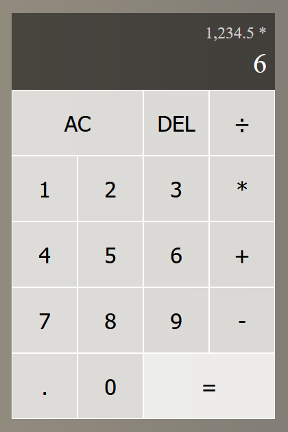 GitHub - GrzegorzJaskowski/Calculator