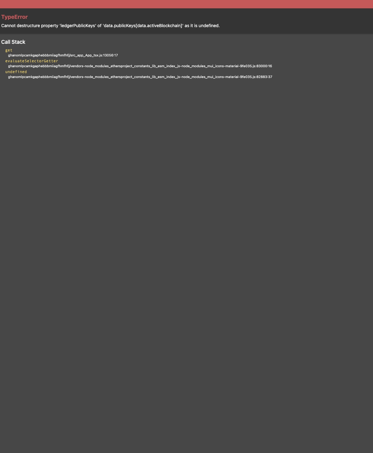 Error after recovery · Issue #3331 · coral-xyz/backpack · GitHub