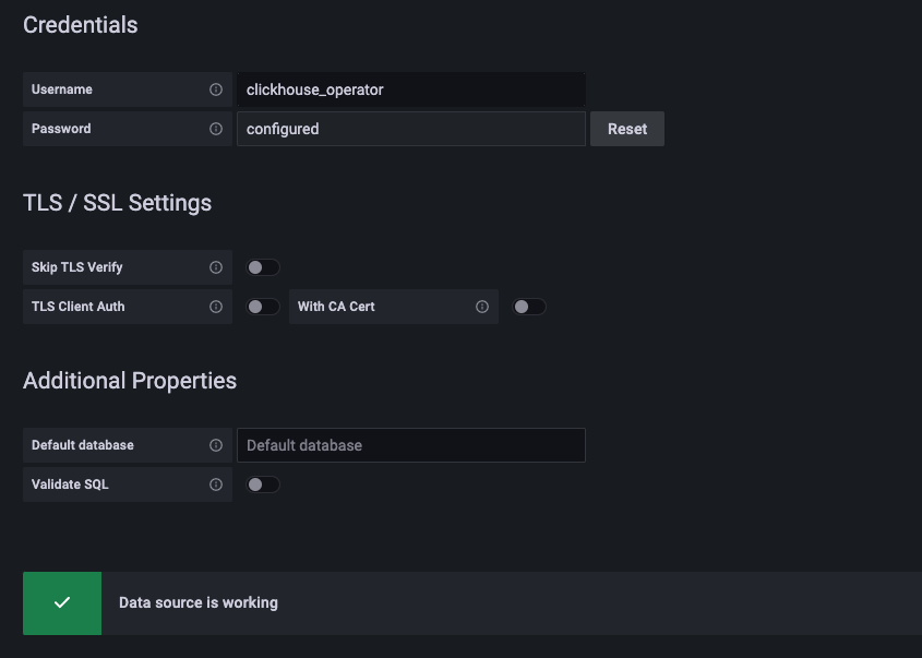 Authentication failed with customized username and password · Issue #106 · grafana/clickhouse ...
