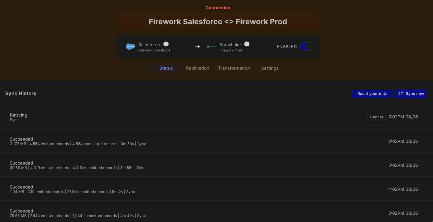 Platform Issue Non Json Response Error After Refresh Salesforce Source Schema · Issue 25788