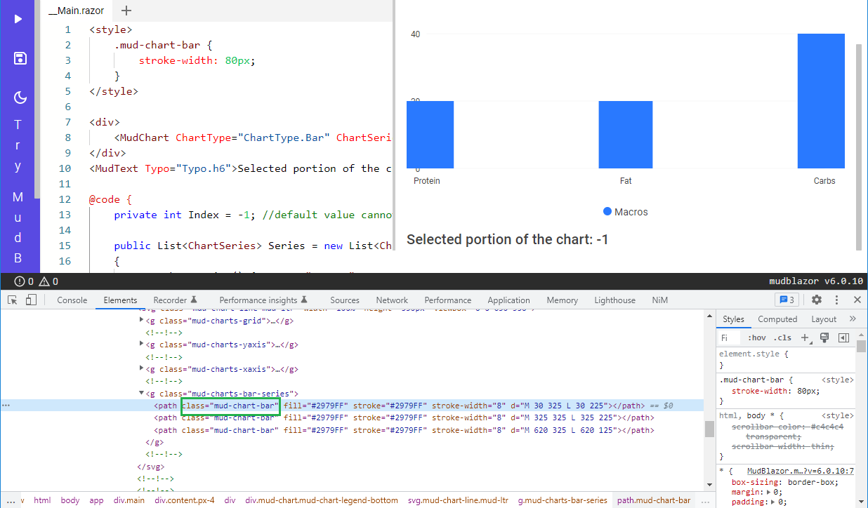 bar width on mudblazor bar chart · MudBlazor MudBlazor · Discussion ...