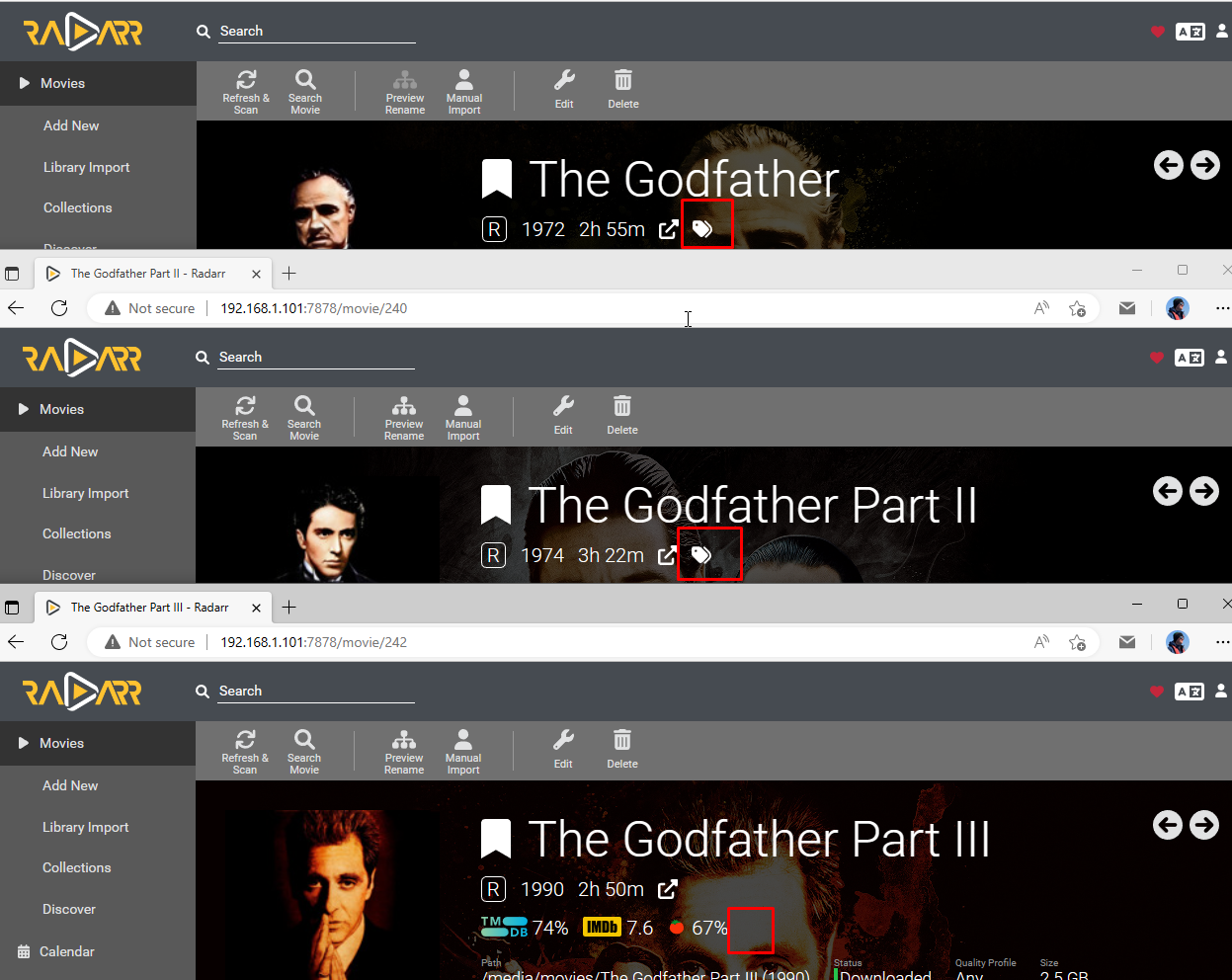 Lists: Radarr Tags are not applied to movie if it's not directly in ... Lists: Radarr Tags are not applied to movie if it's not directly in ...