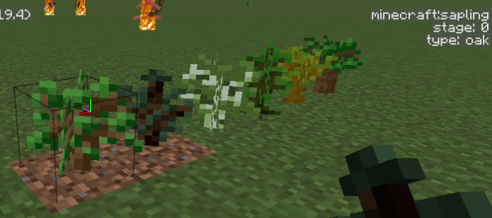 Incorect render of dark_oak_sapling and acacia_sapling in version 1.13 ...