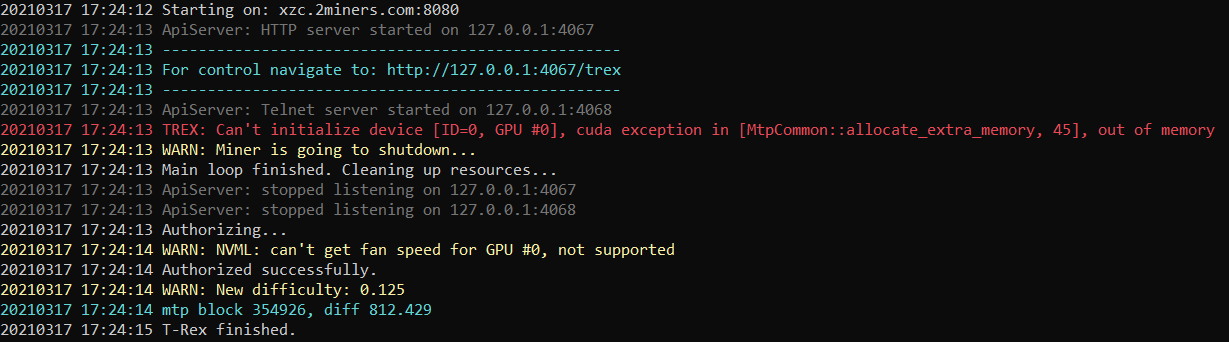 ID=0, GPU=0, Cuda exception in [mtpcommon::allocate_extra_memory,45], out of memory · Issue #304 ...