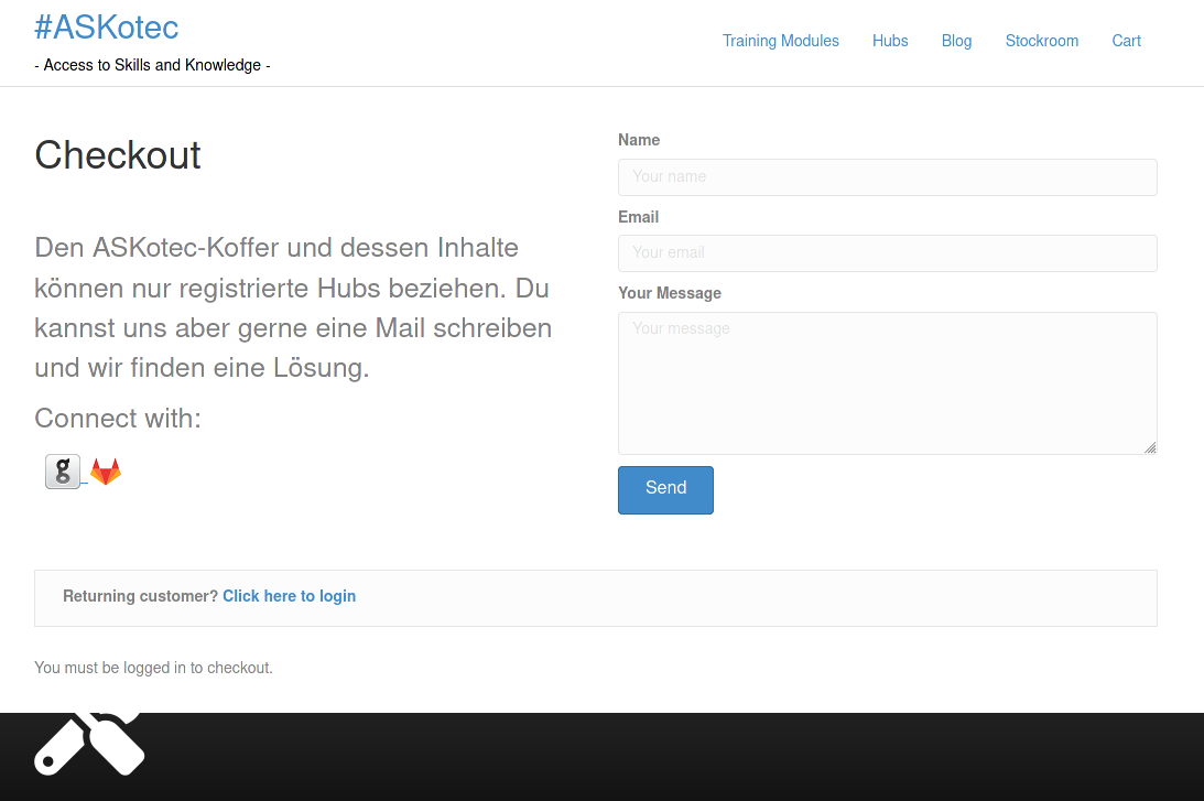 Stockroom order login with GitHub as primarily · Issue #29 ...