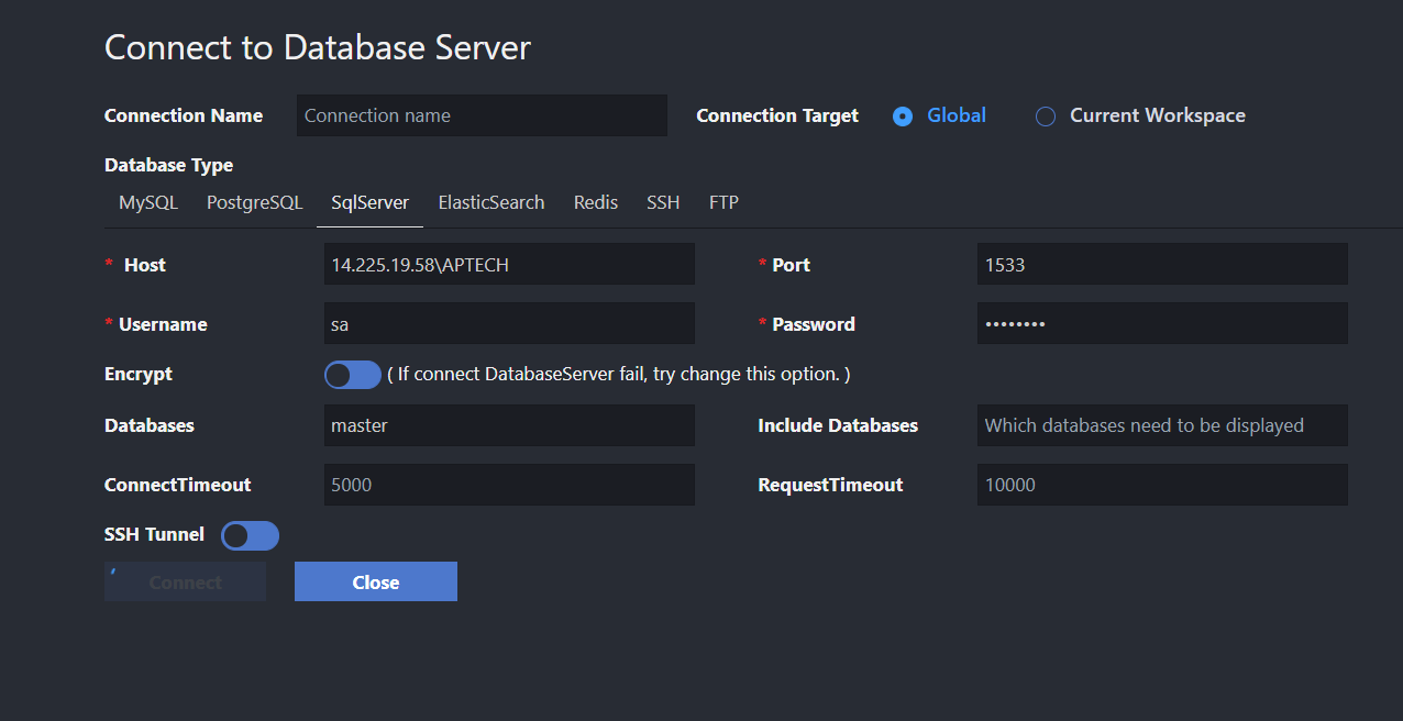Can not connect to sql server with named instance · Issue #177 · cweijan/vscode-database-client ...