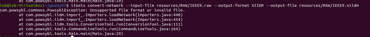 Empty XIIDM output file when converting network from UCTE · Issue #1725 · powsybl/powsybl-core ...