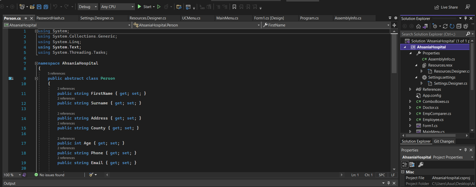 GitHub - KhalidHaji/Hospital-Management-System-in-C-sharp-free-of ...