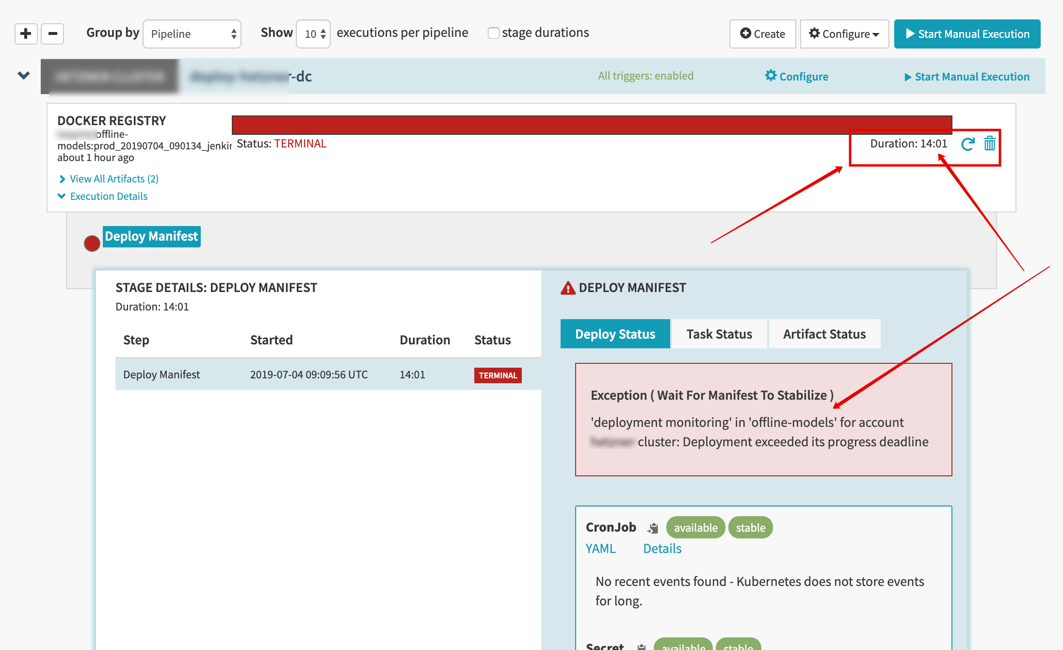 Override Default Timeout For Pipeline Execution Doesnt Work · Issue 4595 · Spinnaker