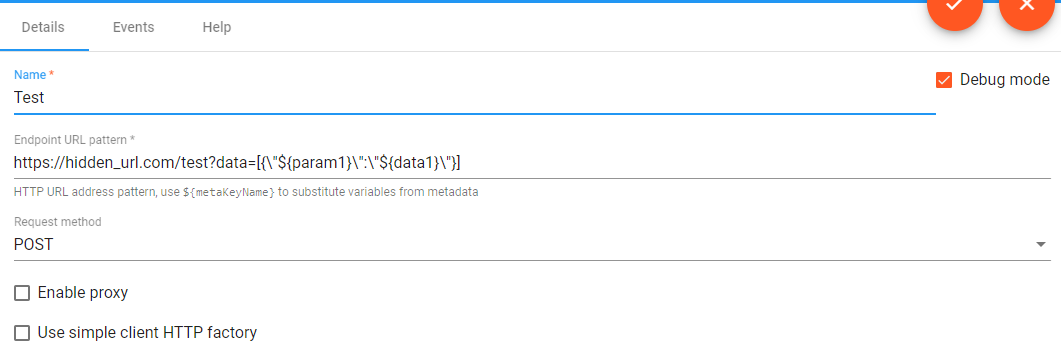 [Bug] Rule Chain rest api call node - curly brackets { } in URL params error · Issue #4666 ...