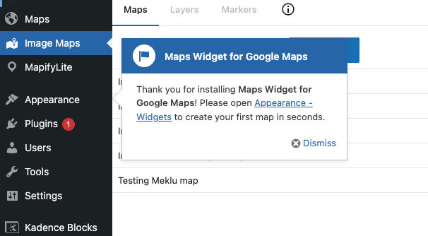 Add Message That Shows After Activating The Plugin Issue 103 Flare