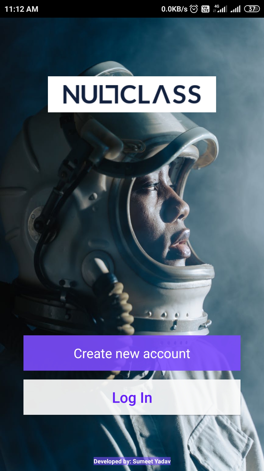 GitHub - sky-CSE/NullClass: An authentication app was asked from potential interns. Here is mine.