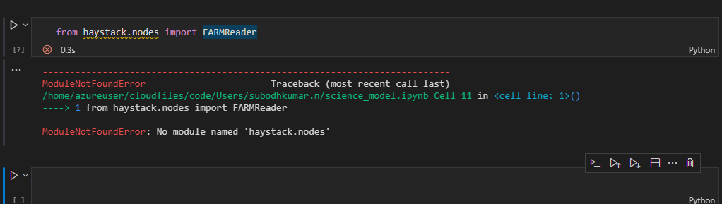 No Module Named Haystack Nodes · Issue 3759 · Deepset Ai Haystack · Github