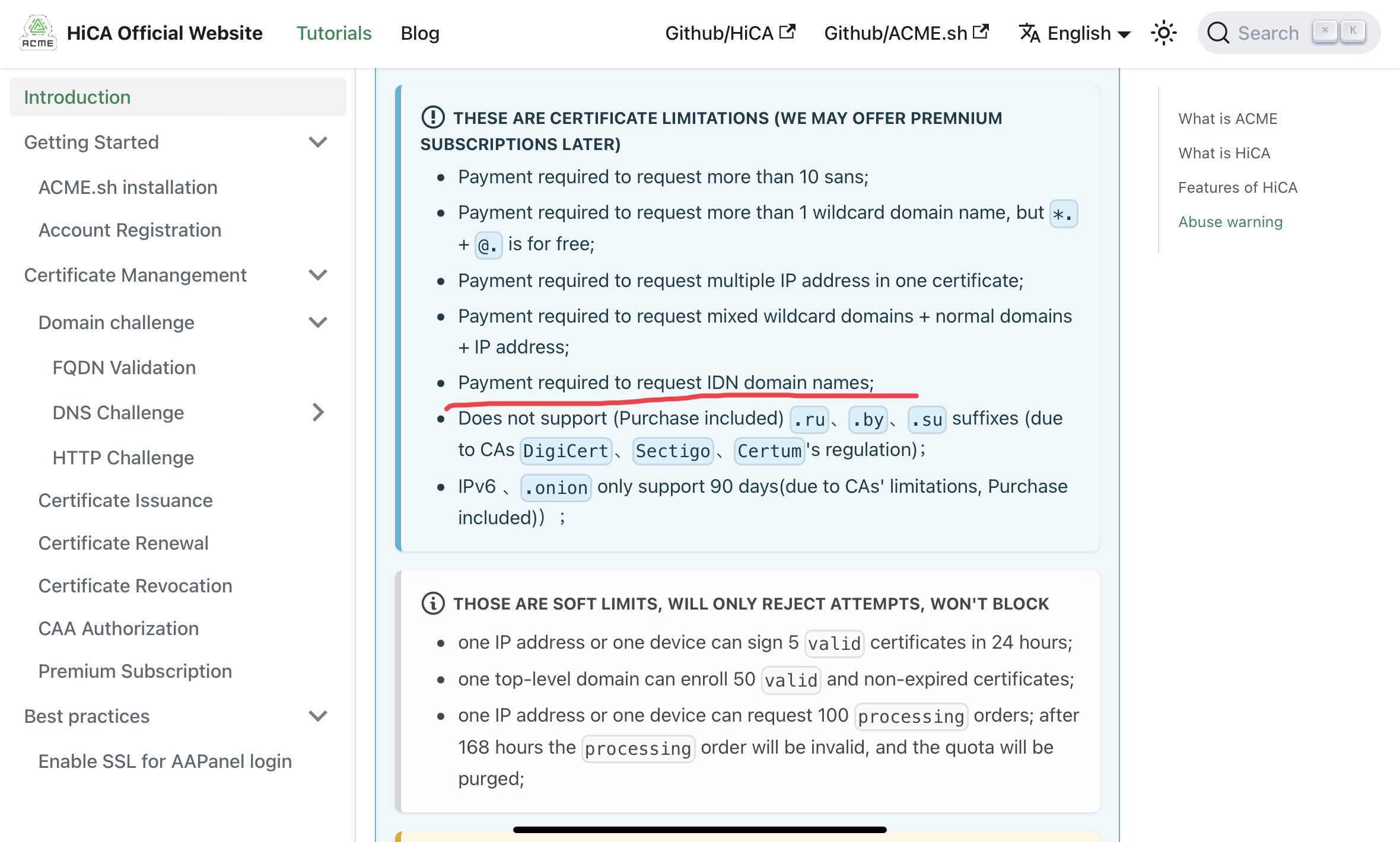 Wiki A Small Error In The Wiki About Hica · Issue 4434 · Acmesh Officialacmesh · Github