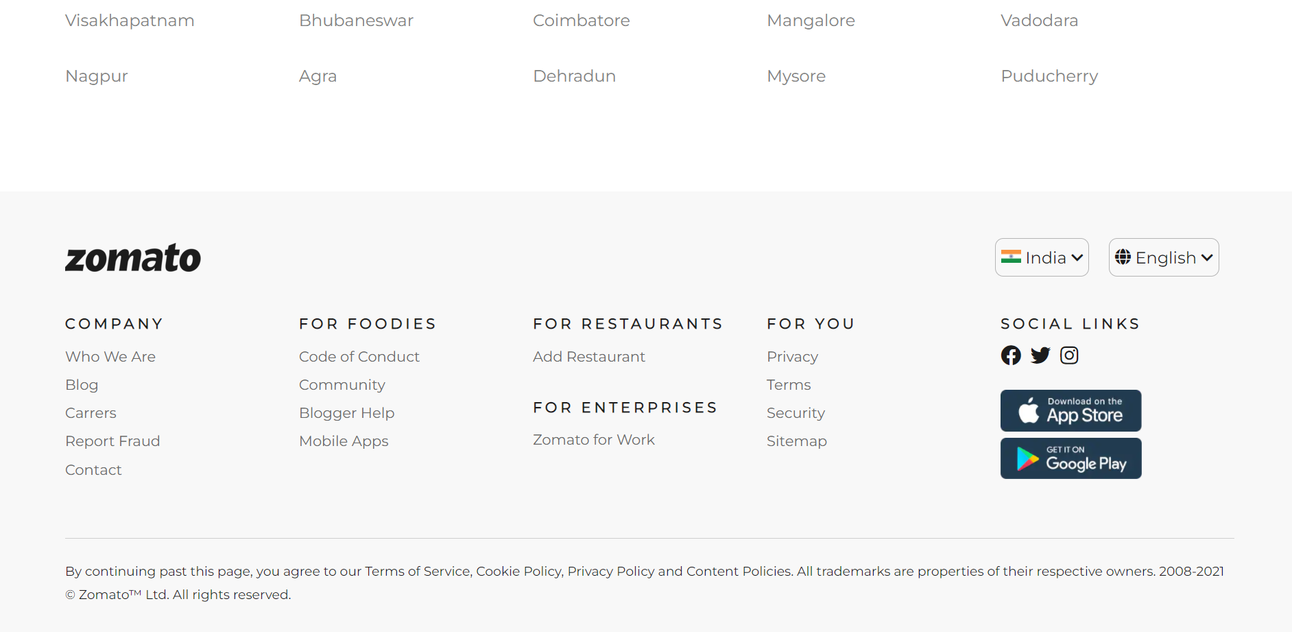 GitHub - Midhir12/Zomato_Clone