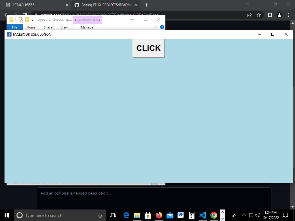 GitHub - Felix-hub447/FELIX-PROJECTS: For all my practical codding training