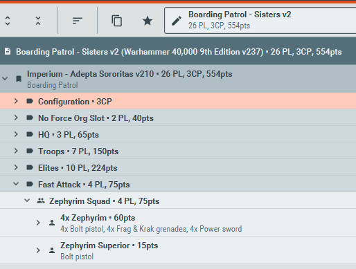 Boarding Patrol Detachments Have Several Issues · Issue 12153 · Bsdatawh40k 9e · Github 