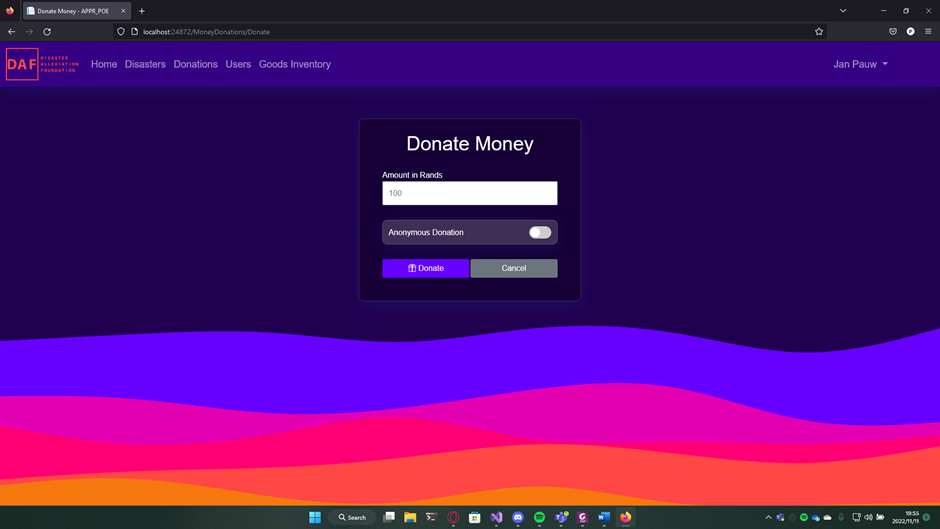 GitHub - JanPauw/DisasterAlleviationFoundation: Web App to keep track of Disasters World Wide ...