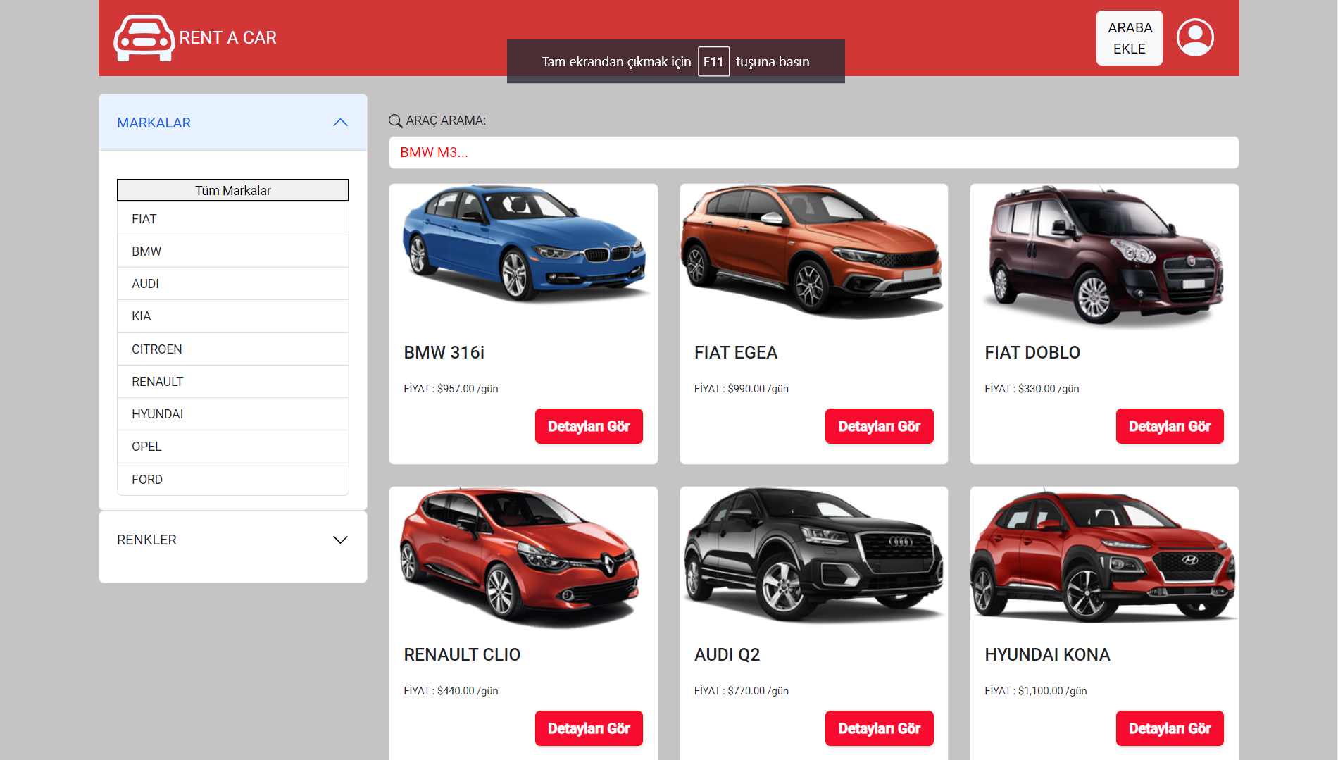 GitHub - bugrahanali/RentaCar-Frontend