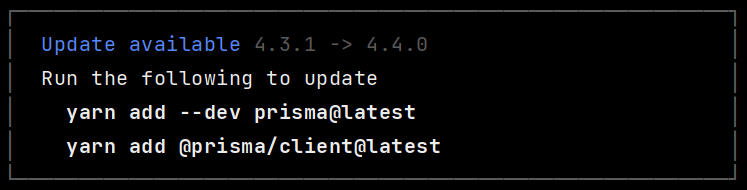 [General] - Update Prisma Dependency · Issue #287 · Northeastern-Electric-Racing/FinishLine · GitHub
