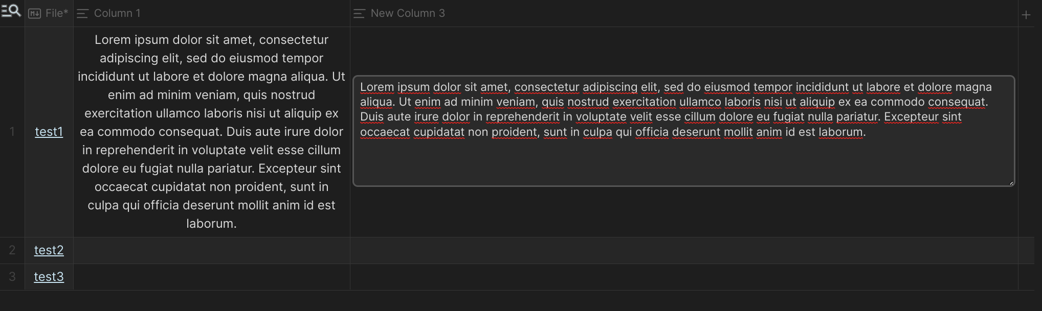 [FR]: Arbitrarily wide columns · Issue #676 · RafaelGB/obsidian-db-folder · GitHub