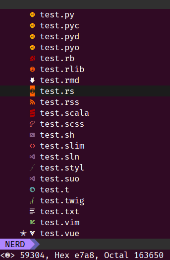 Add Support for Rust .rs files · Issue #212 · ryanoasis/vim-devicons · GitHub