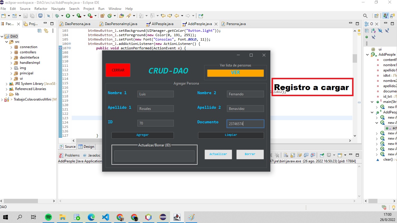 GitHub - FacundoSuarez-46/Java-Crud-DAO-Pattern: Project which applied the dao pattern to create ...