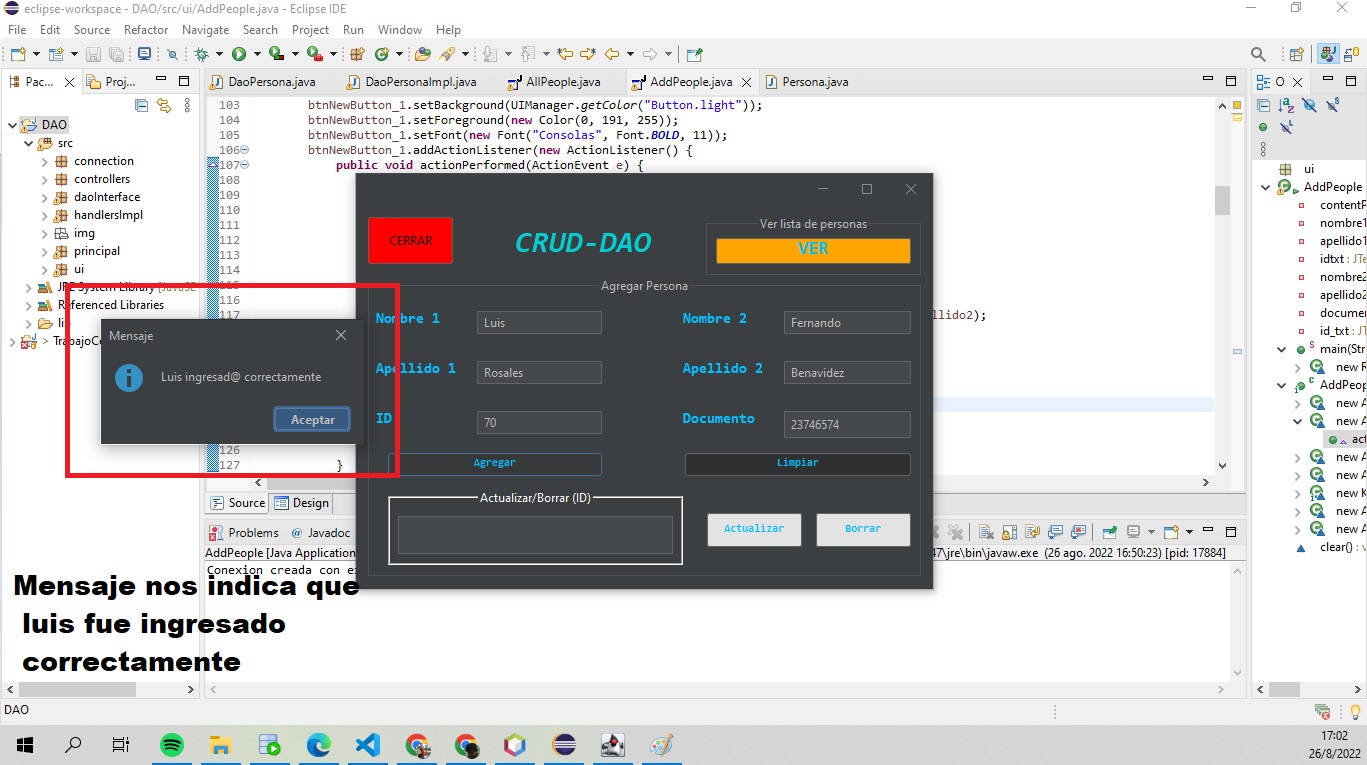 GitHub - FacundoSuarez-46/Java-Crud-DAO-Pattern: Project which applied the dao pattern to create ...