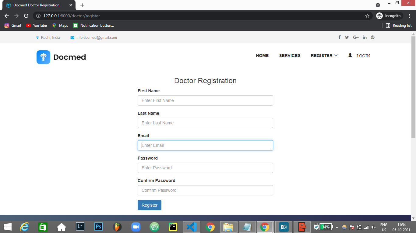 GitHub - jestinmwilson/doctor-appointment: Doctor appointment application using Django