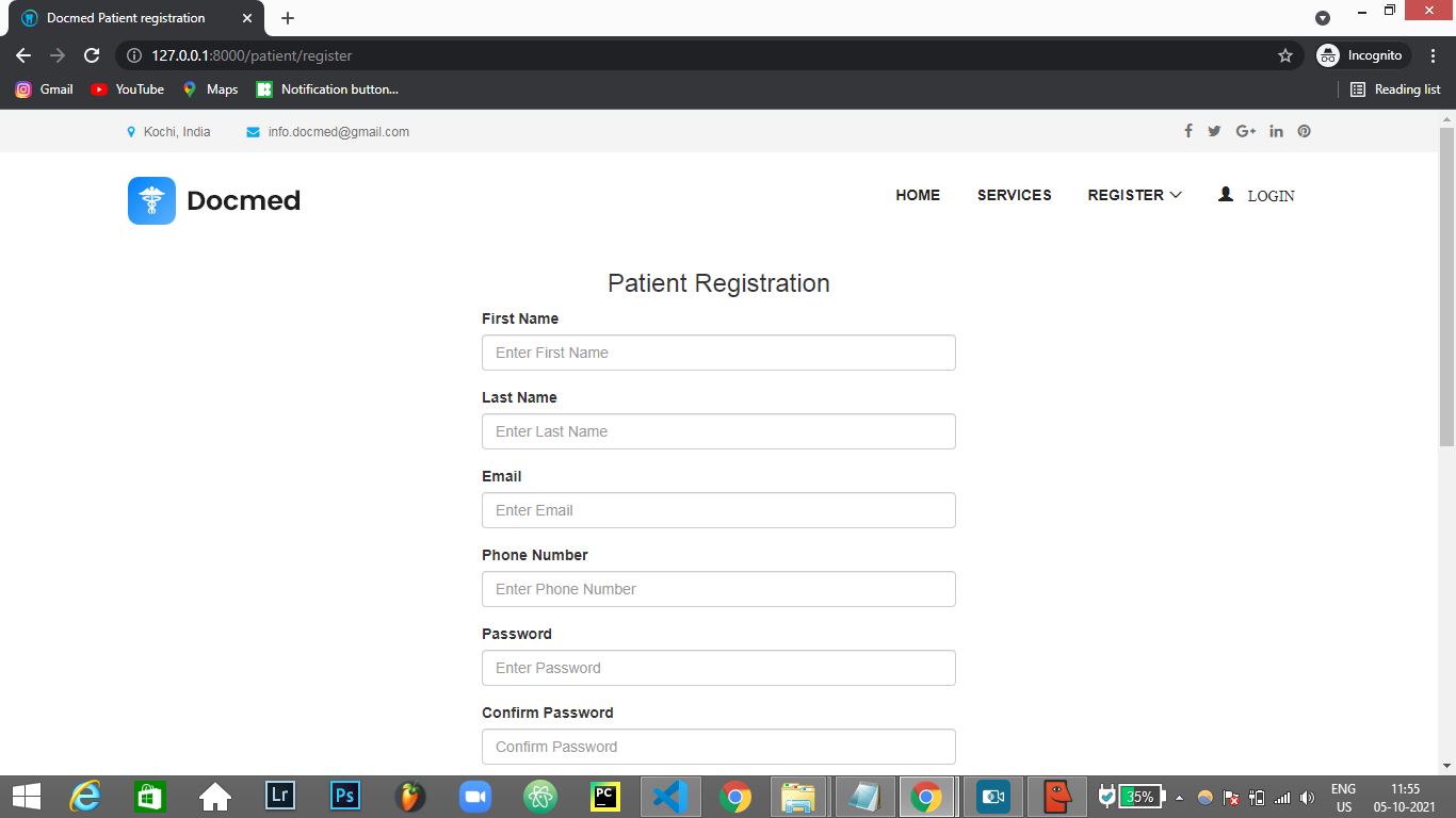 GitHub - jestinmwilson/doctor-appointment: Doctor appointment ...