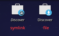 Discover and KWrite icons blocked by shortcut arrow · Issue #2758 ...
