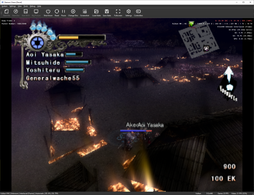 [BUG]: TC Demon core extreme ghosting on fire · Issue #7450 · PCSX2 ...