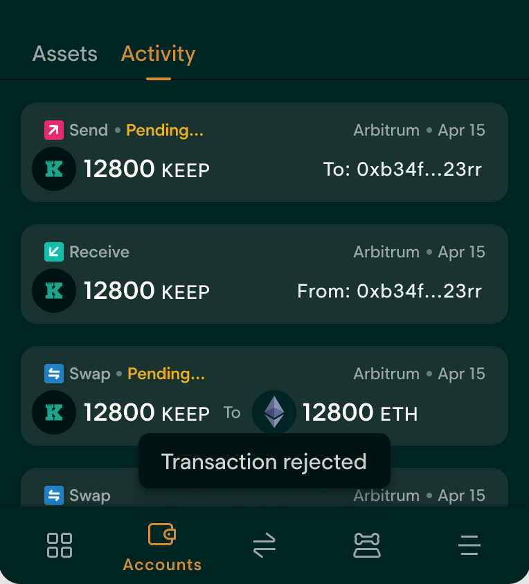 Transaction Details and Signing · Issue #369 · tahowallet/extension · GitHub